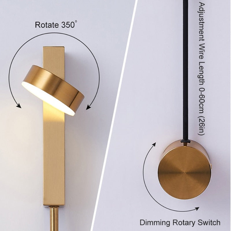 Axis Rotatable Wall Light – Novus Decor