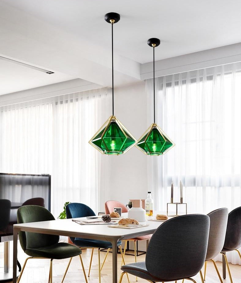 Lustre Glass Pendant Lamp – Novus Decor