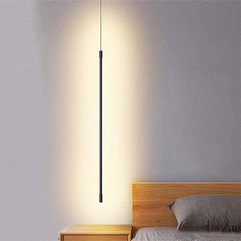 Minimalist Slender Hanging Light – Novus Decor
