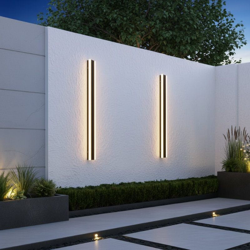 Slender Sideway Wall Sconce – Novus Decor