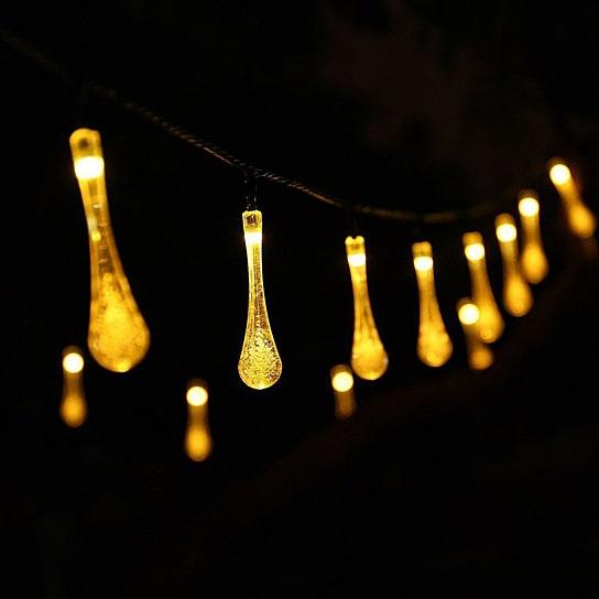 Dew Droplets 20 LED Solar Lights – Novus Decor